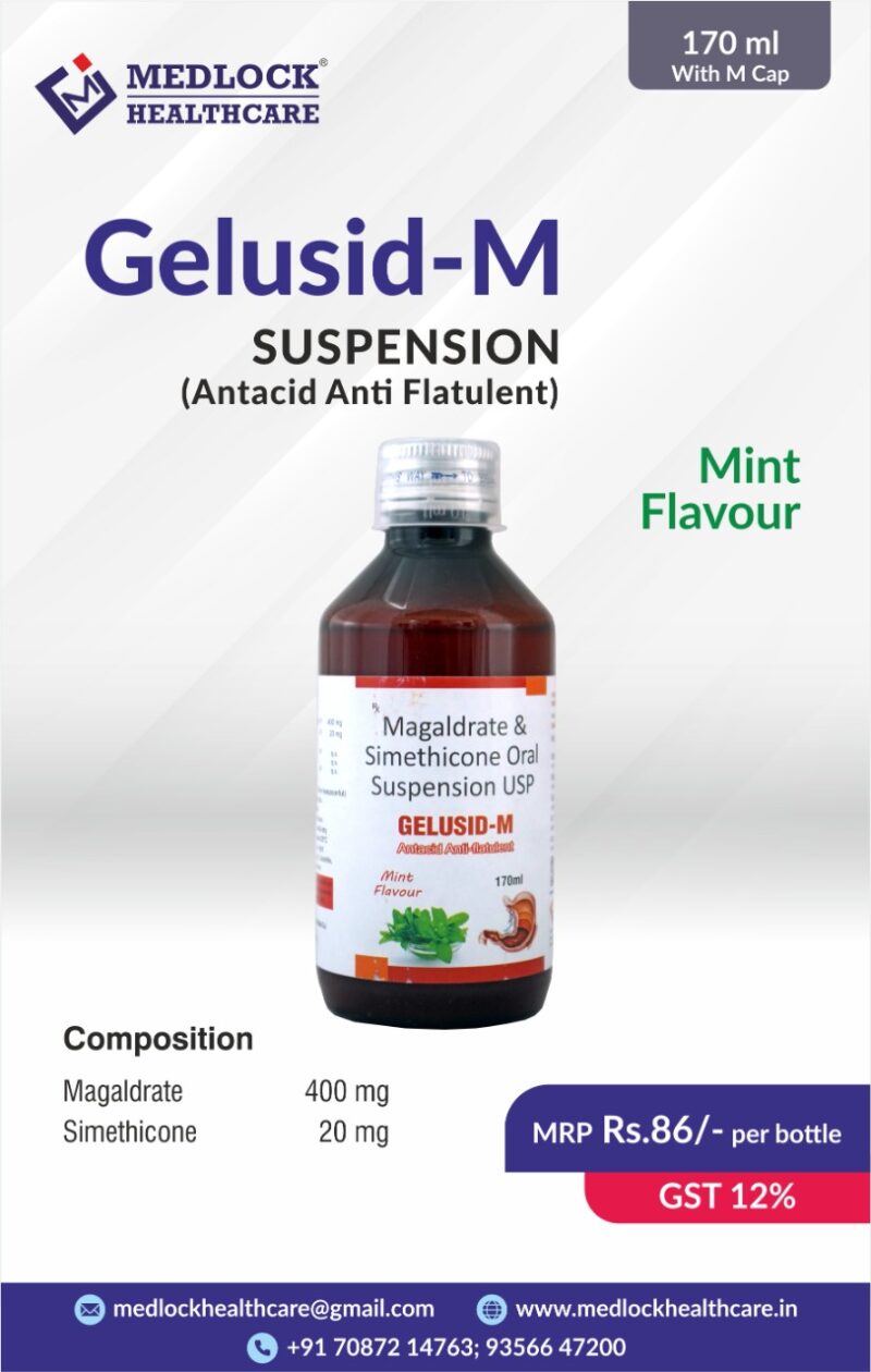 MAGALDRATE AND SIMETHICONE SYRUP Manufacturer | Supplier | Franchise