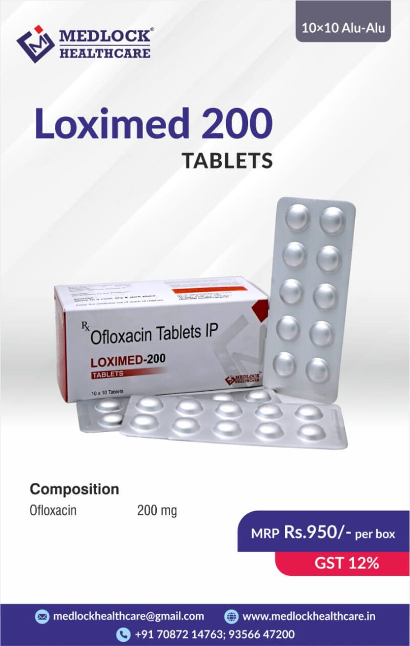 OFLOXACIN 200MG TABLET Manufacturer | Supplier | Franchise