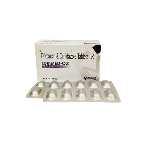Ofloxacin 200 Mg + Ornidazole 500 Mg | LOXIMED-OZ