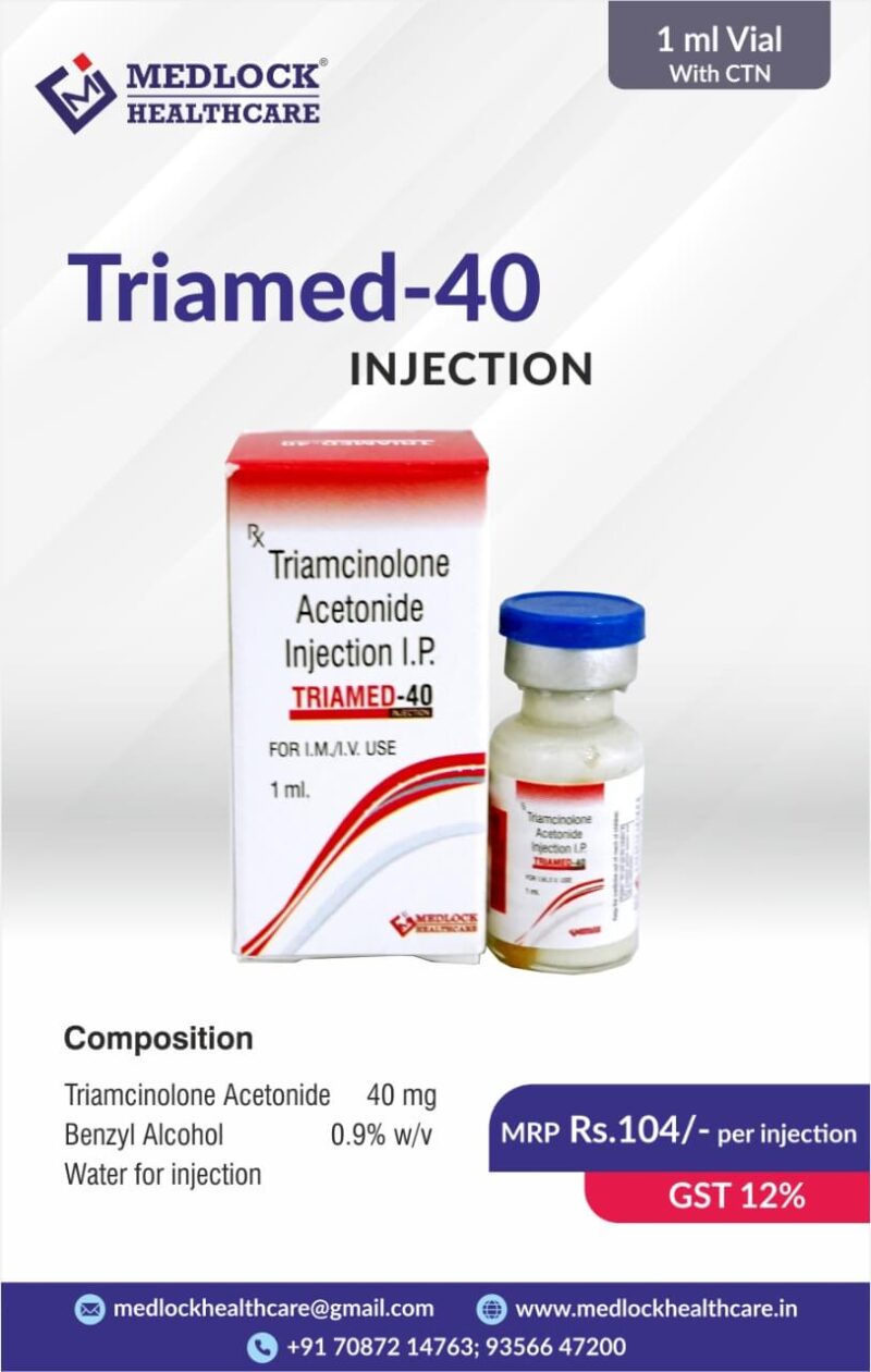TRIAMCINOLONE ACETONIDE INJECTION MANUFACTURER | SUPPLIER