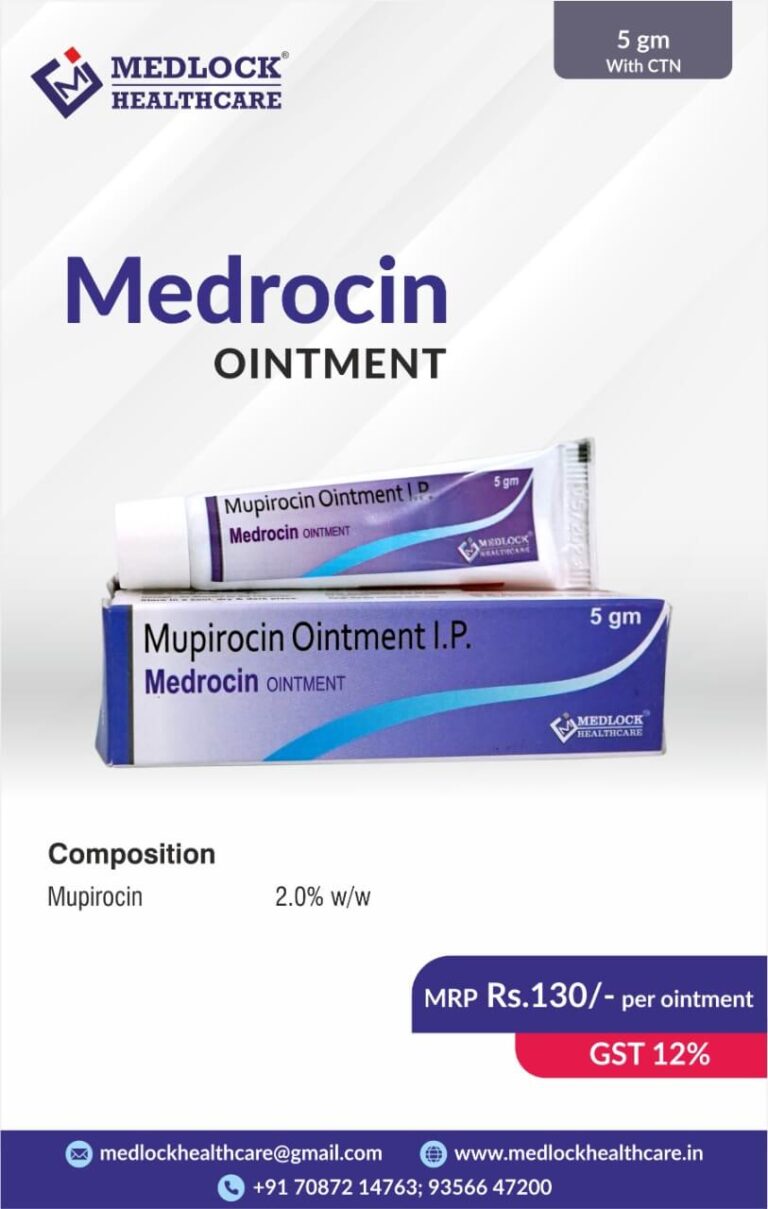 Mupirocin Ointment IP 2% Manufacturer | Supplier | Franchise