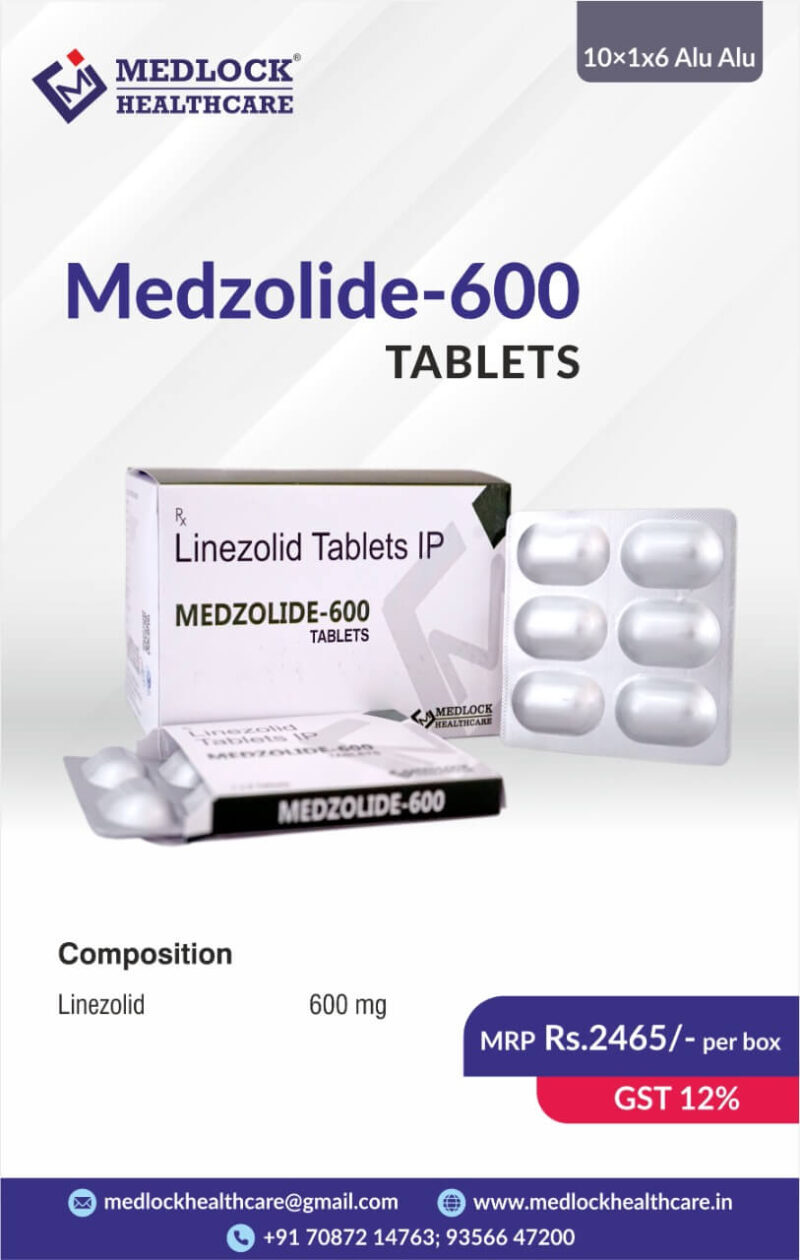 Linezolid 600 Mg Tablet Manufacturer | Supplier | Franchise