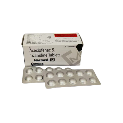 Aceclofenac and Tizanidine Tablet Manufacturer | Supplier | Franchise