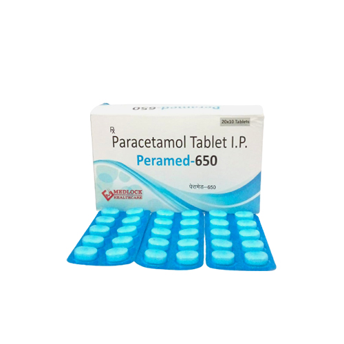 PERAMED | Paracetamol 650 Tablet Manufacturer & Supplier