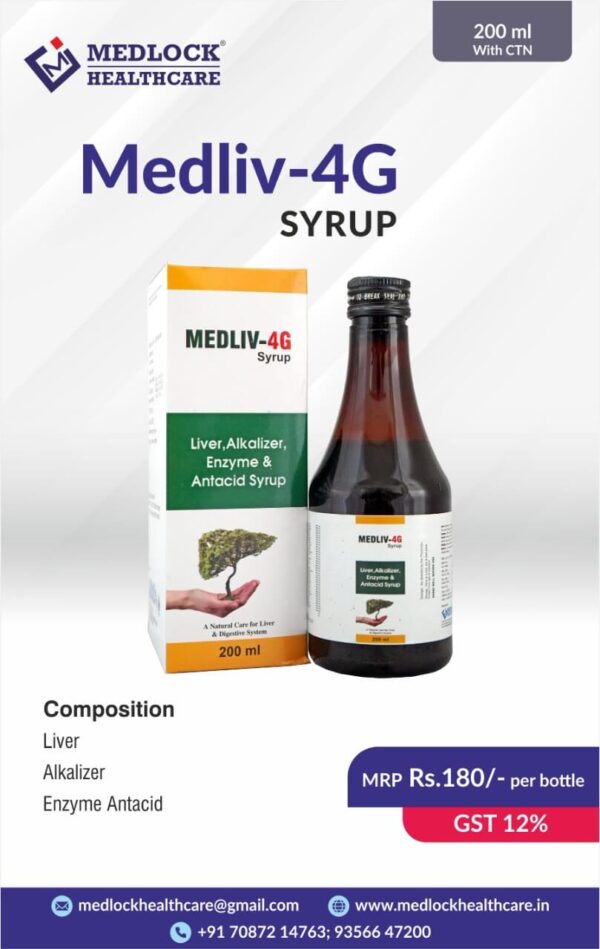 Liver, Alkalizer, Enzymes and Antacids Syrup Manufacturer | Supplier