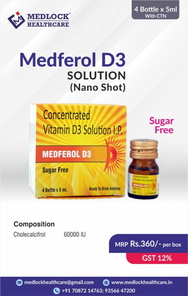 Concentrated Vitamin D3 Solution Manufacturer | Supplier | Franchise