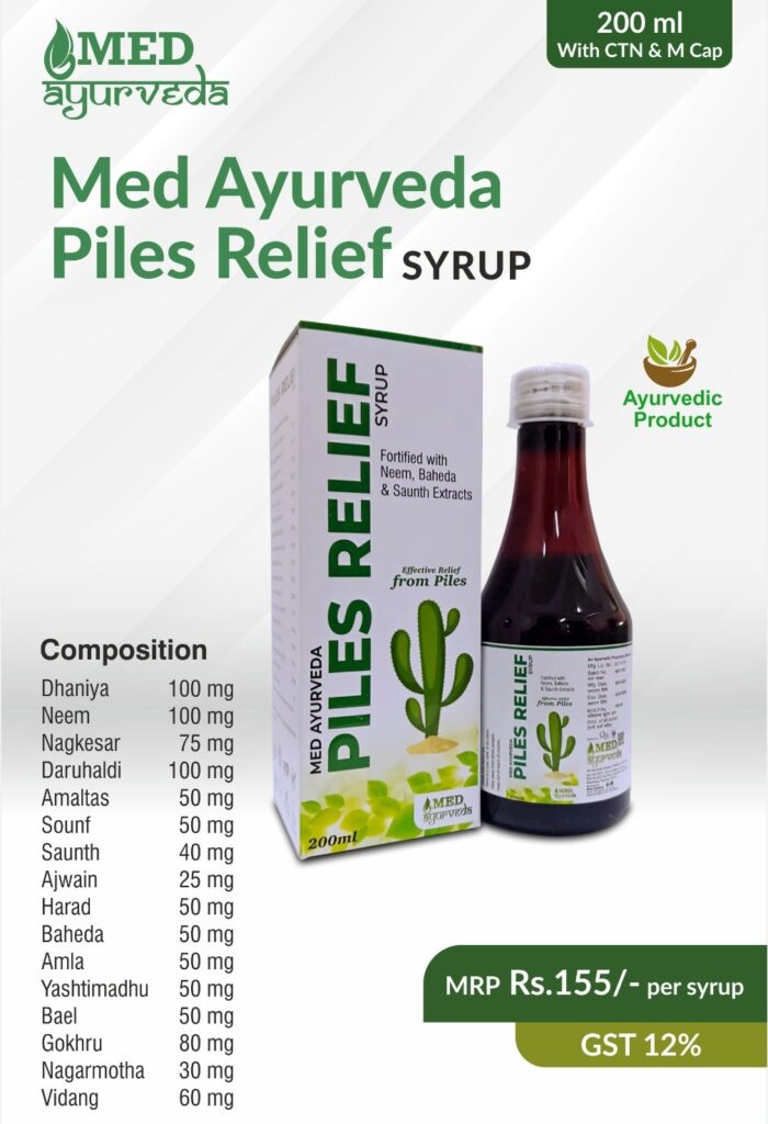 MED PILES RELIEF SYRUP Manufacturer | Supplier | Franchise